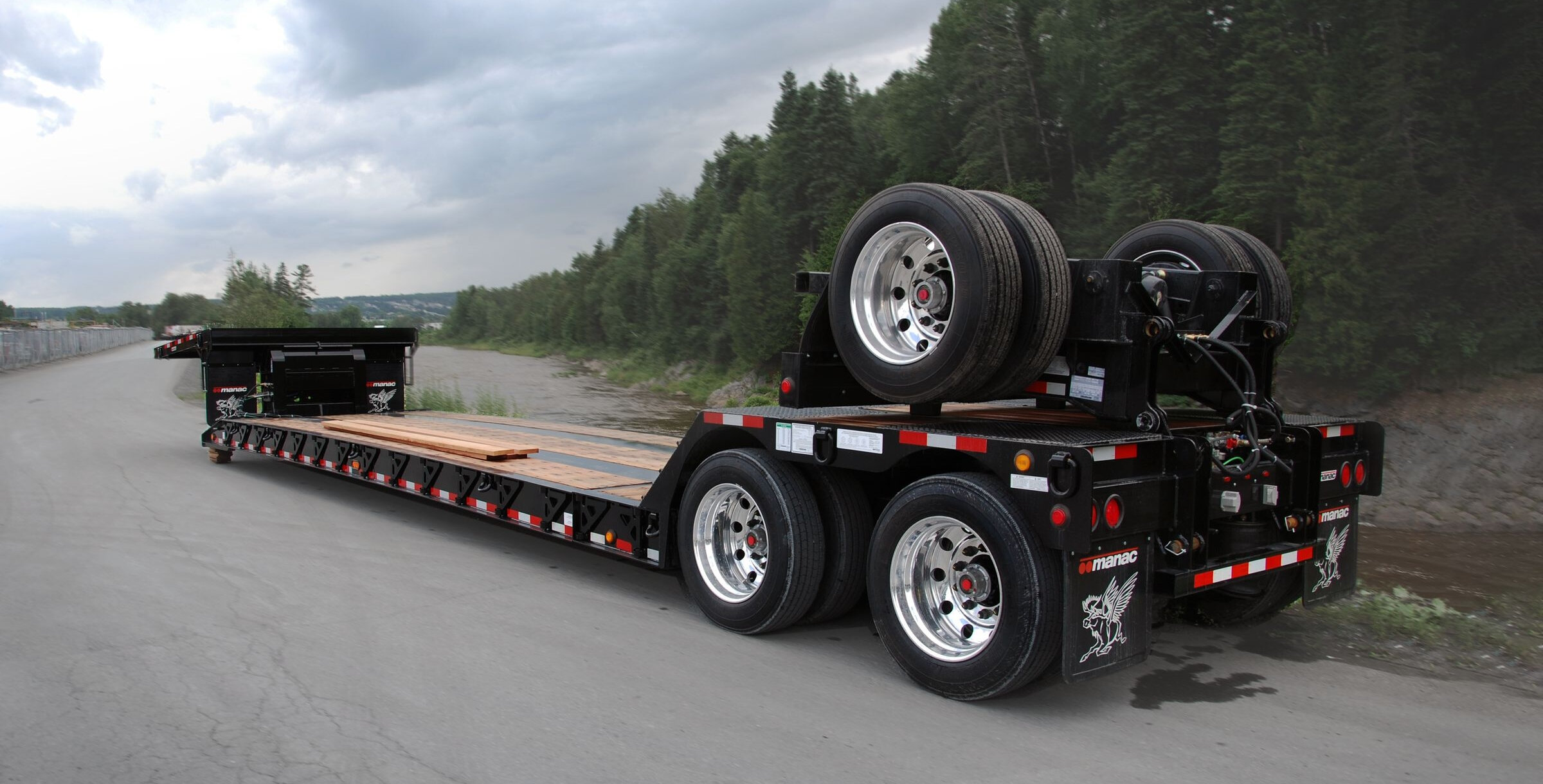 DURAWING 35 Ton Extendable Mechanical Lowbed | Manac