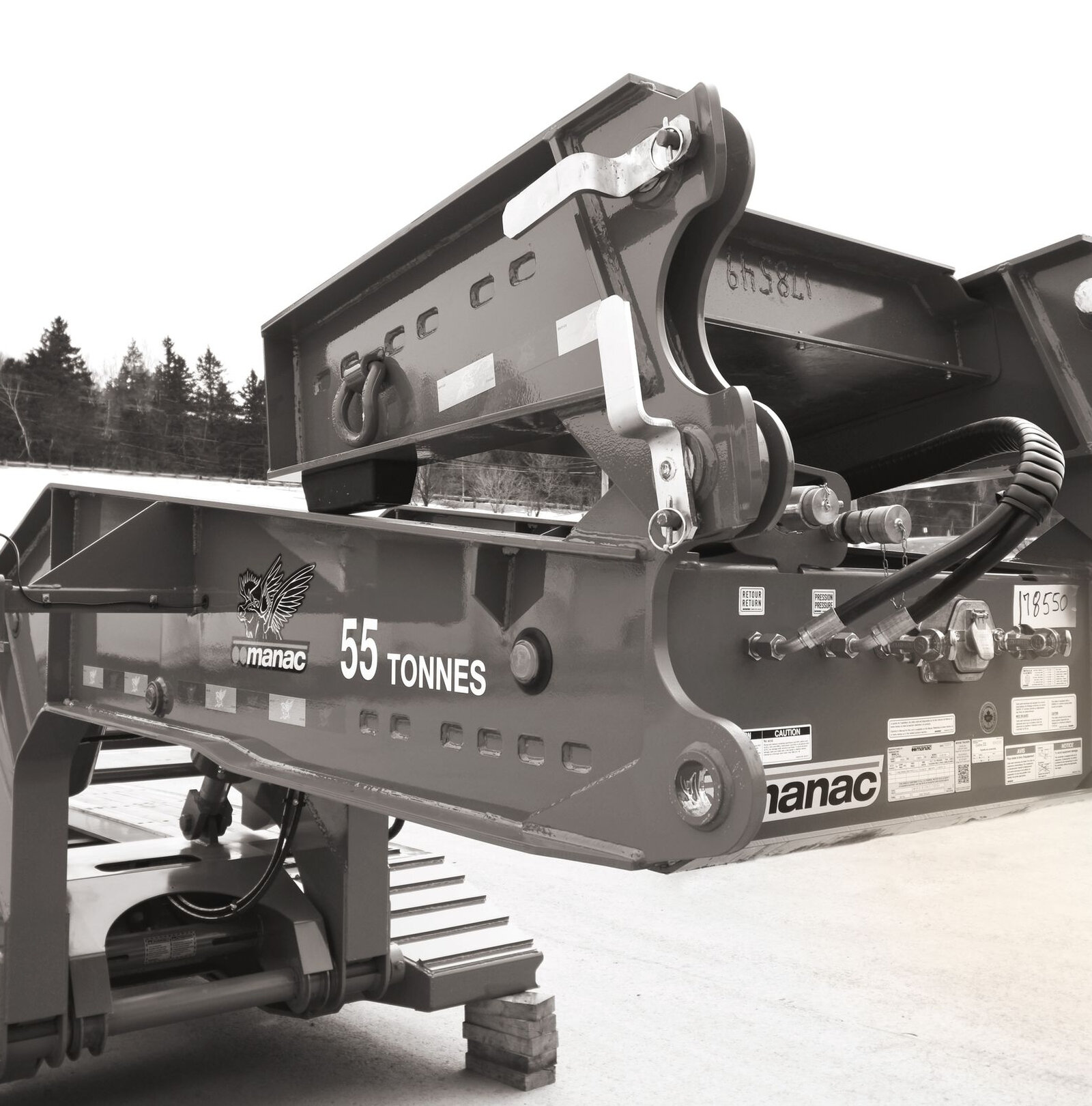 DURAWING Fardier 55 tonnes | Manac