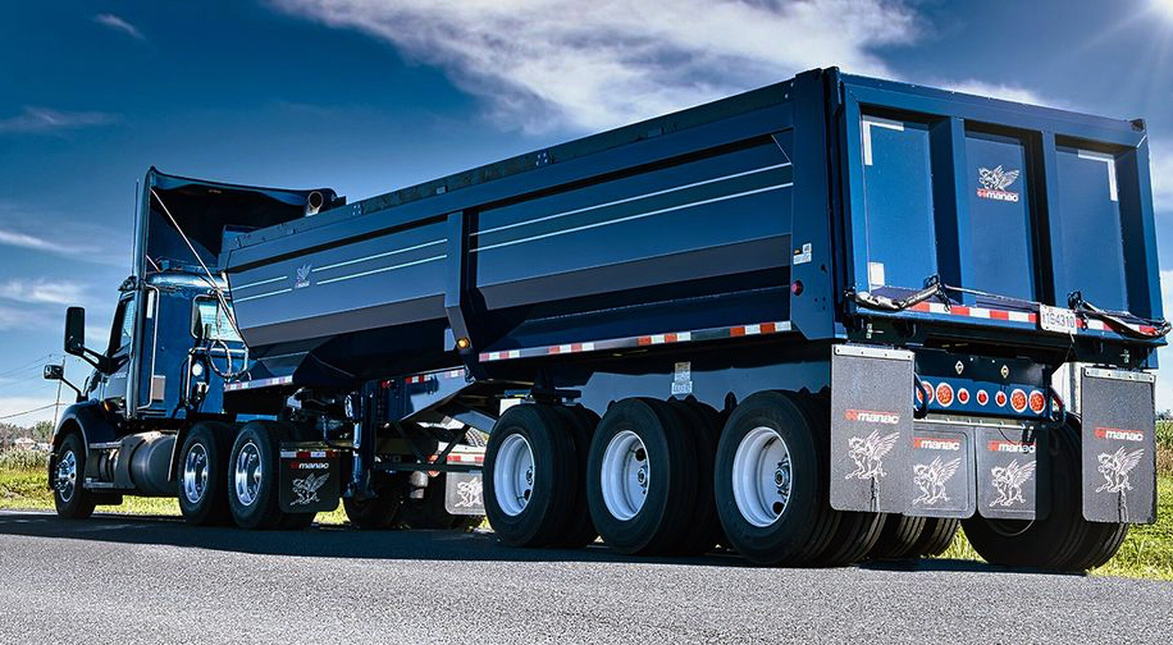 MAXWING Steel Bathtub End Dump | Manac