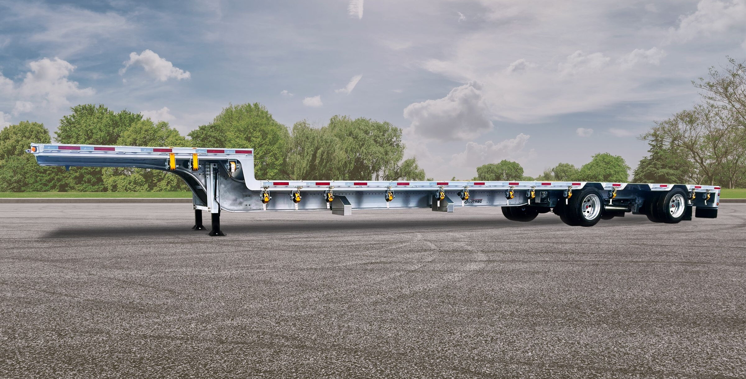 ALUTREC Aluminum Drop Deck | Manac