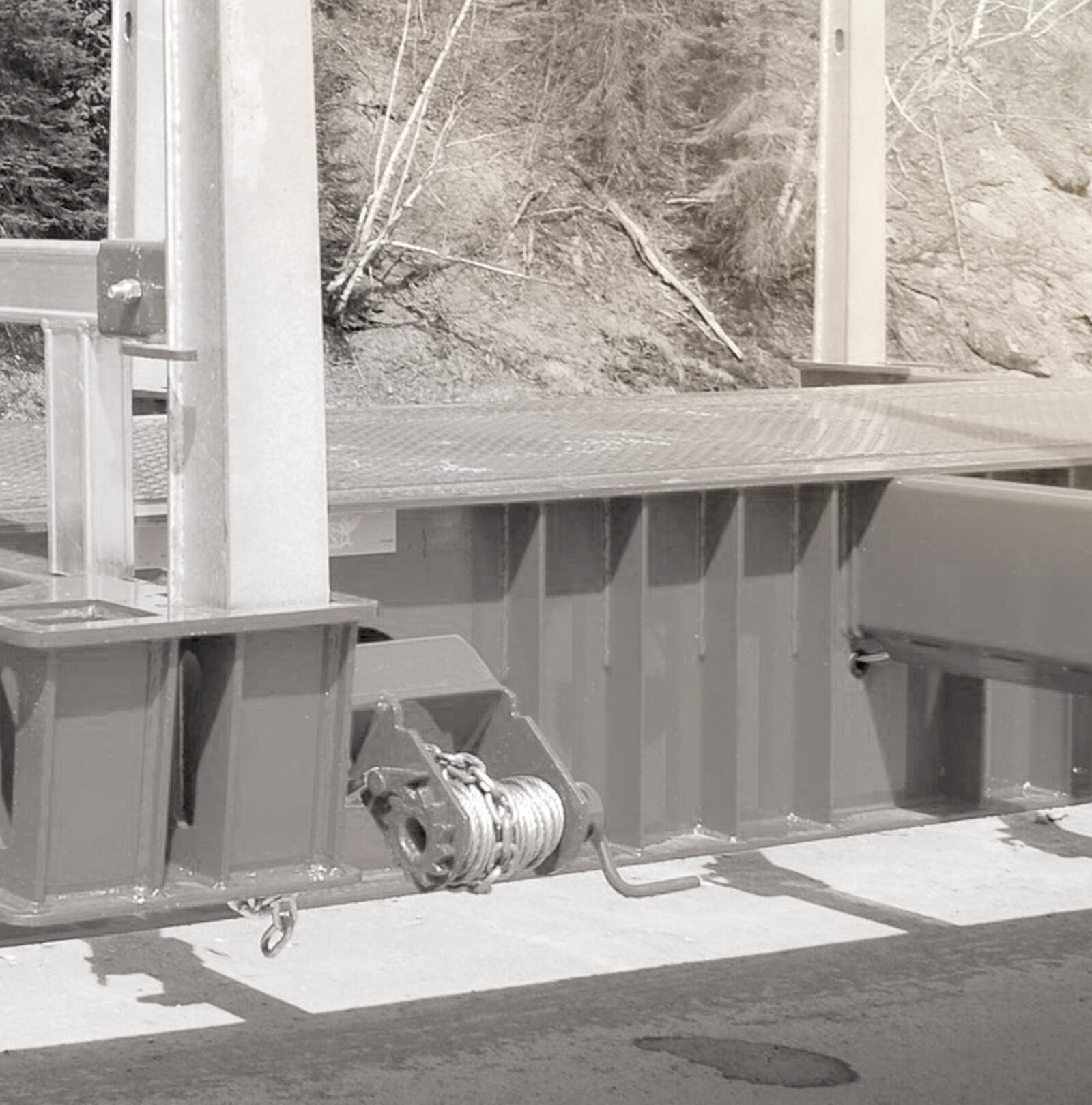 POWERWING B-Train Log Trailer | Manac