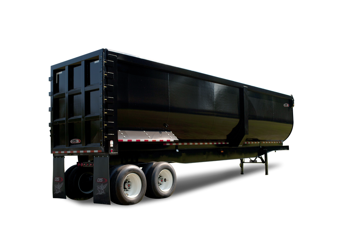 CPS Steel Tall Side Half Round End Dump | Manac