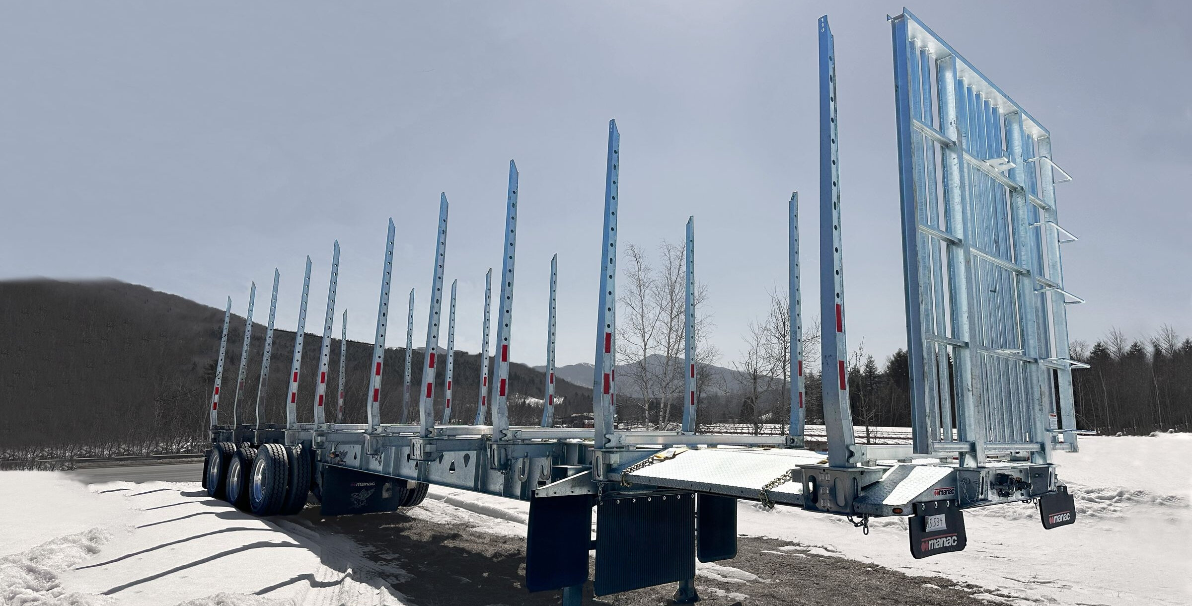 POWERWING Sloped Log Trailer | Manac