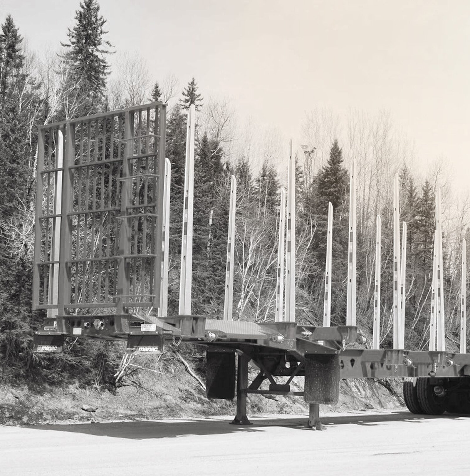 POWERWING Drop Log Trailer | Manac