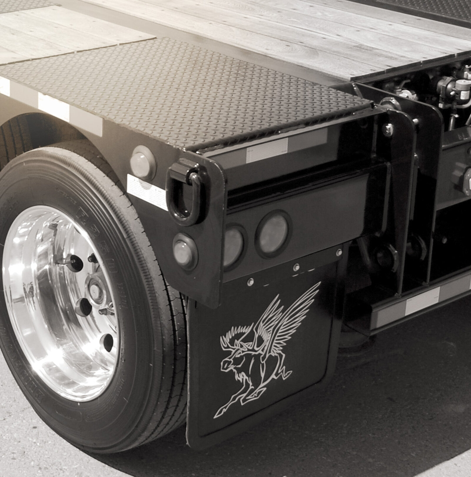 DURAWING Fardier 35 tonnes mécanique extensible | Manac