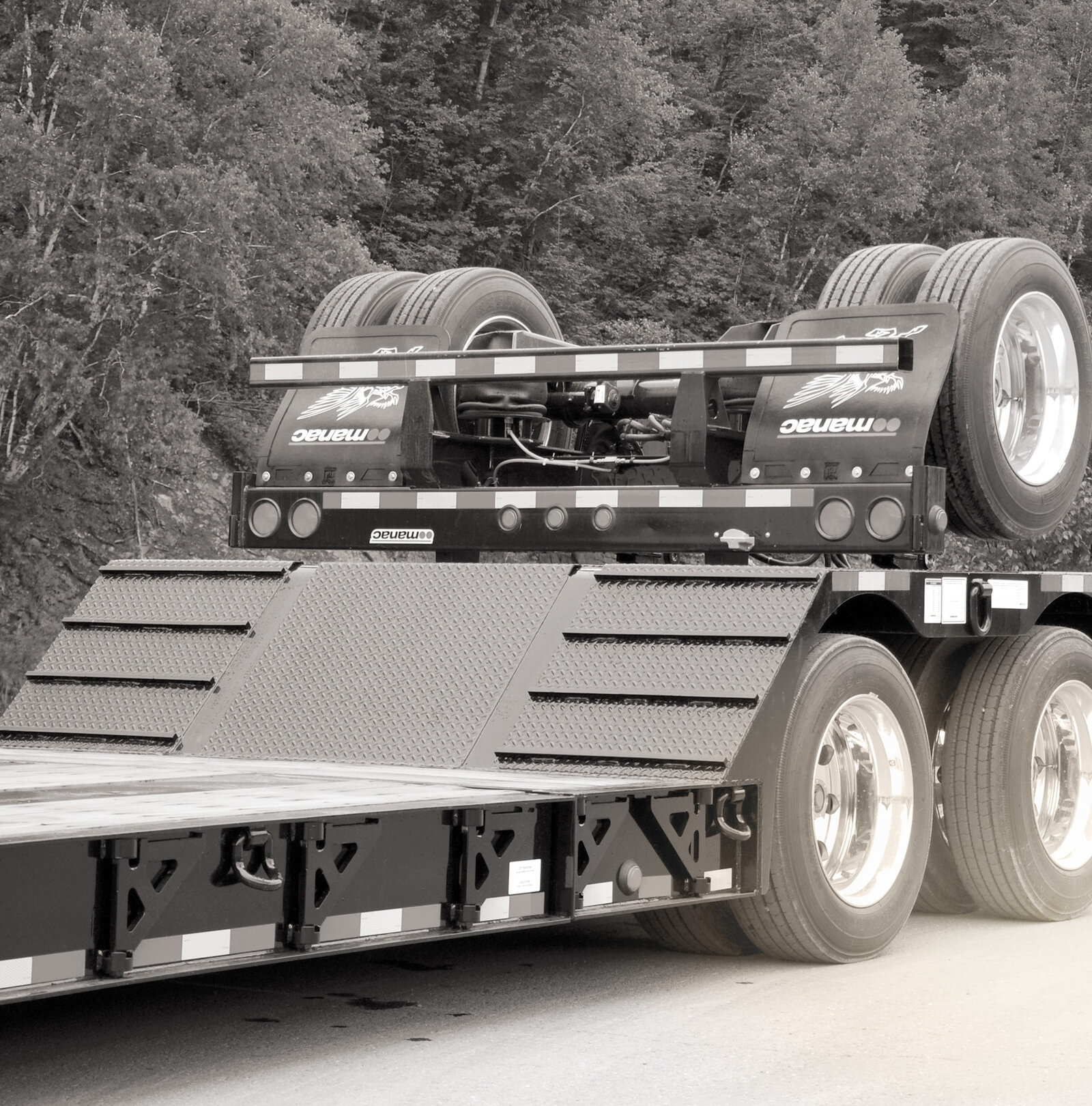 DURAWING 35 Ton Extendable Mechanical Lowbed | Manac